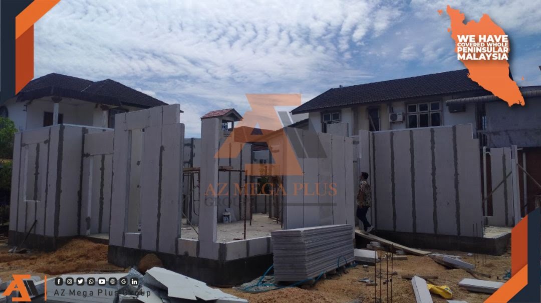 PEMBINAAN RUMAH MENGGUNAKAN IBS MEGGA, TERNYATA BERIKAN PENJIMATAN KOS ...